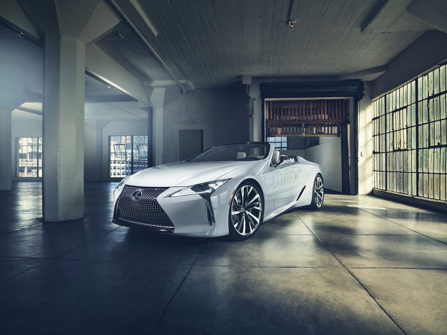 Lexus LC Convertible Concept debuterer i Detroit - Bil og Motorbloggen ...