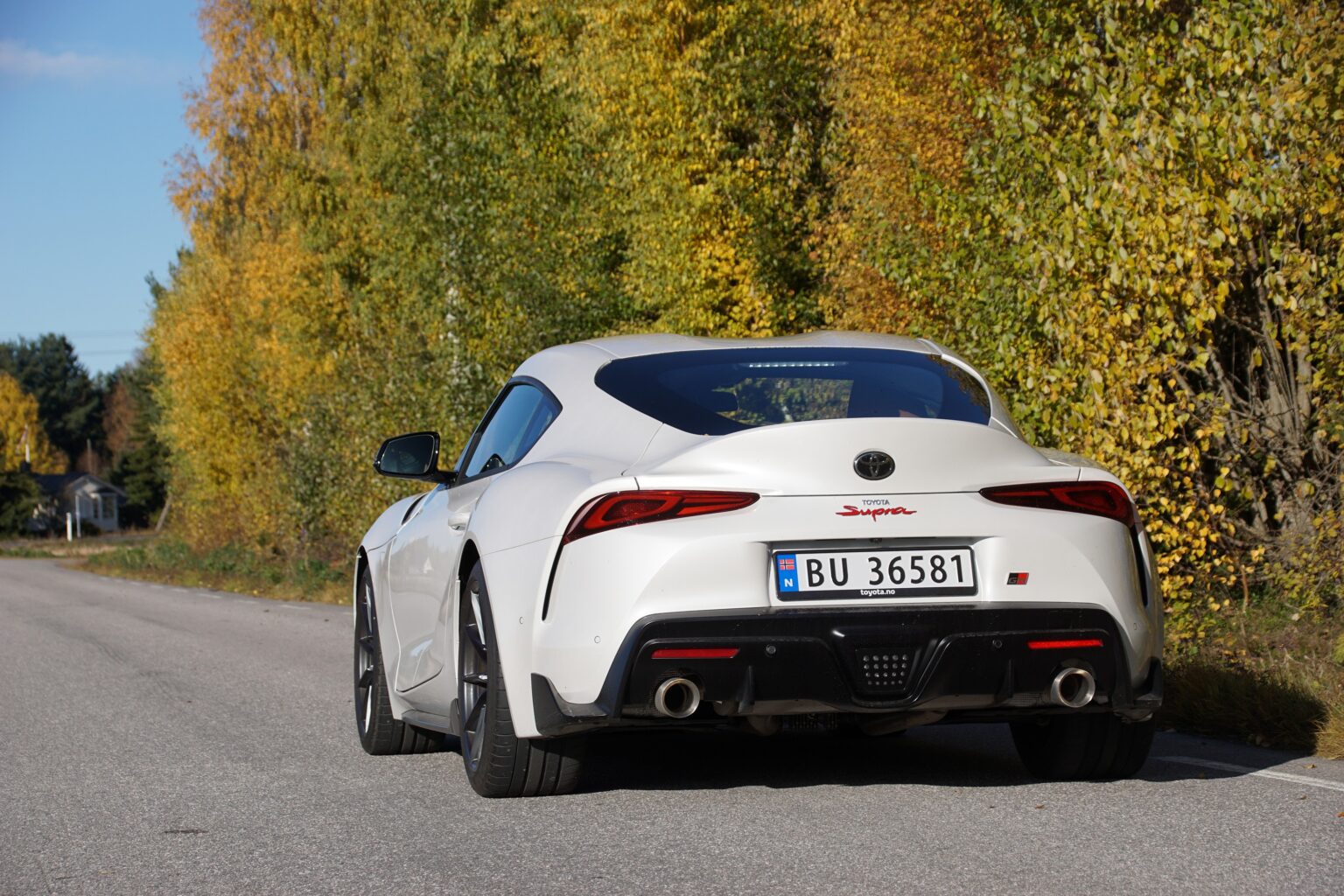 Test: Toyota GR Supra 3.0 manuell - Bil og Motorbloggen - biltester og ...