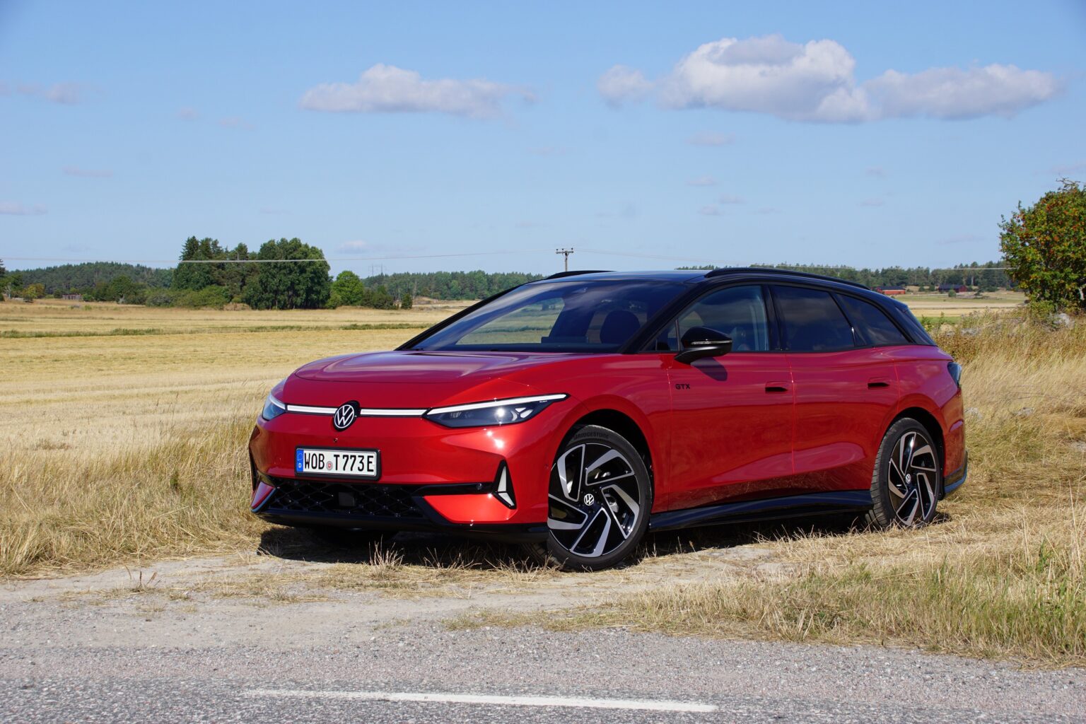 Prøvekjørt: Volkswagen ID.7 GTX stasjonsvogn - Bil og Motorbloggen ...